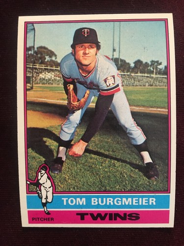 1976 Topps #87 Twins Tom Burgmeier Baseball Card | eBay