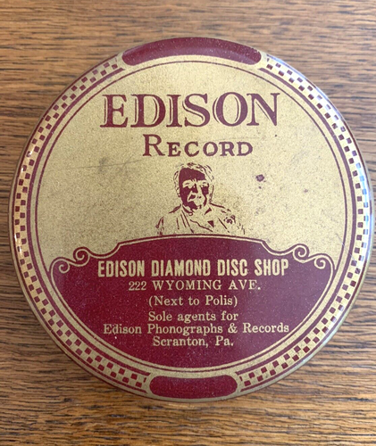 Edison Phonograph Record Cleaner / Duster. Fashioned after Diamond Disc ...