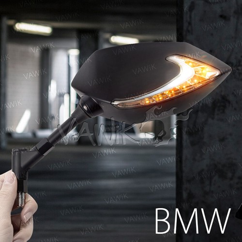 Lucifer two LED strips rear view Mirrors running light + turn signal ...