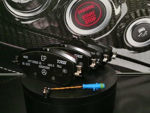 Genuine Mercedes-Benz W205 C-Class Front Brake Pads and Sensor ...