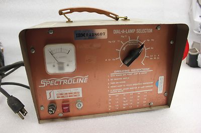 Analytical Instruments - Spectroline Model