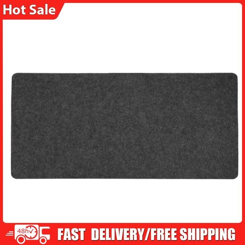 Office Computer Desk Modern Table Mouse Pad Wool Felt Laptop Mat(Gray ...