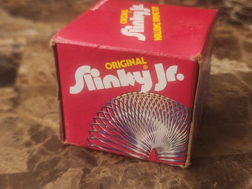THE ORIGINAL SLINKY JR. NEW IN BOX 1990'S TOY NO. 125 USA JAMES ...