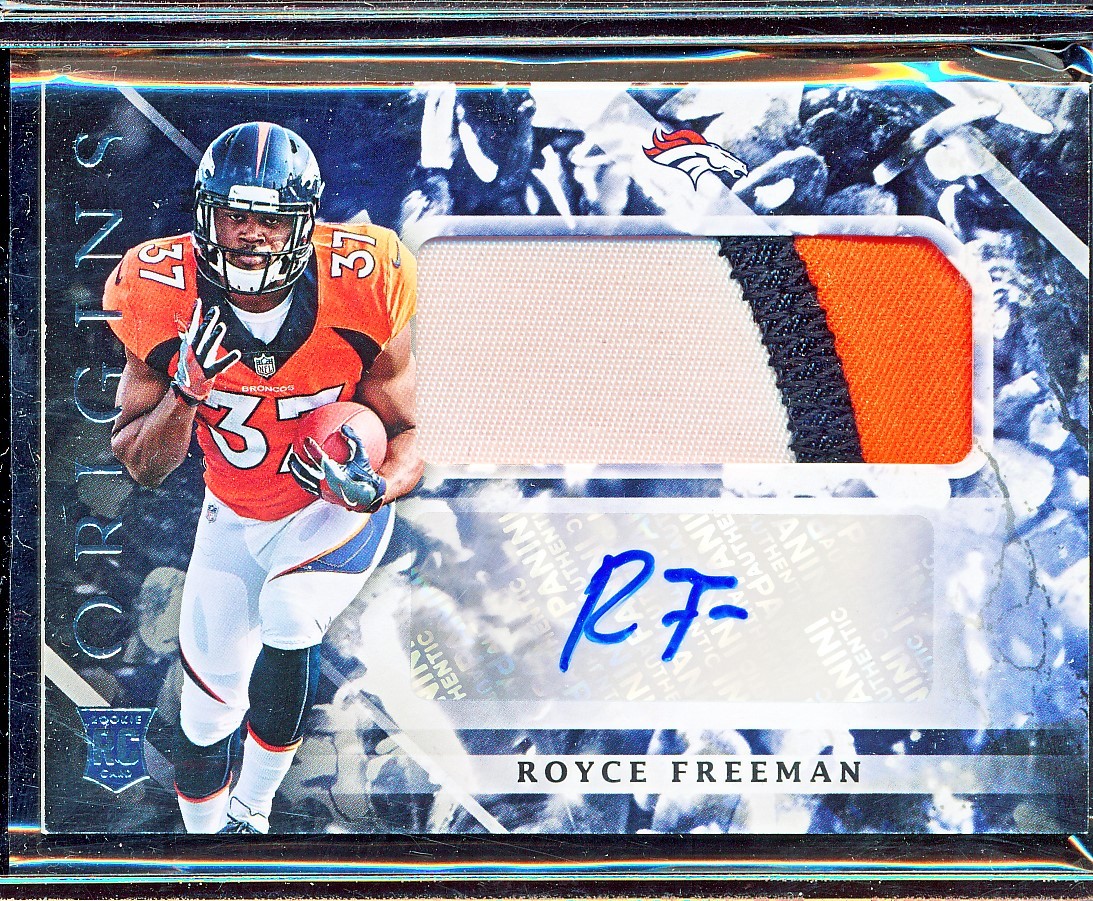 Royce Freeman Football Card Database - Newest Products will be shown ...