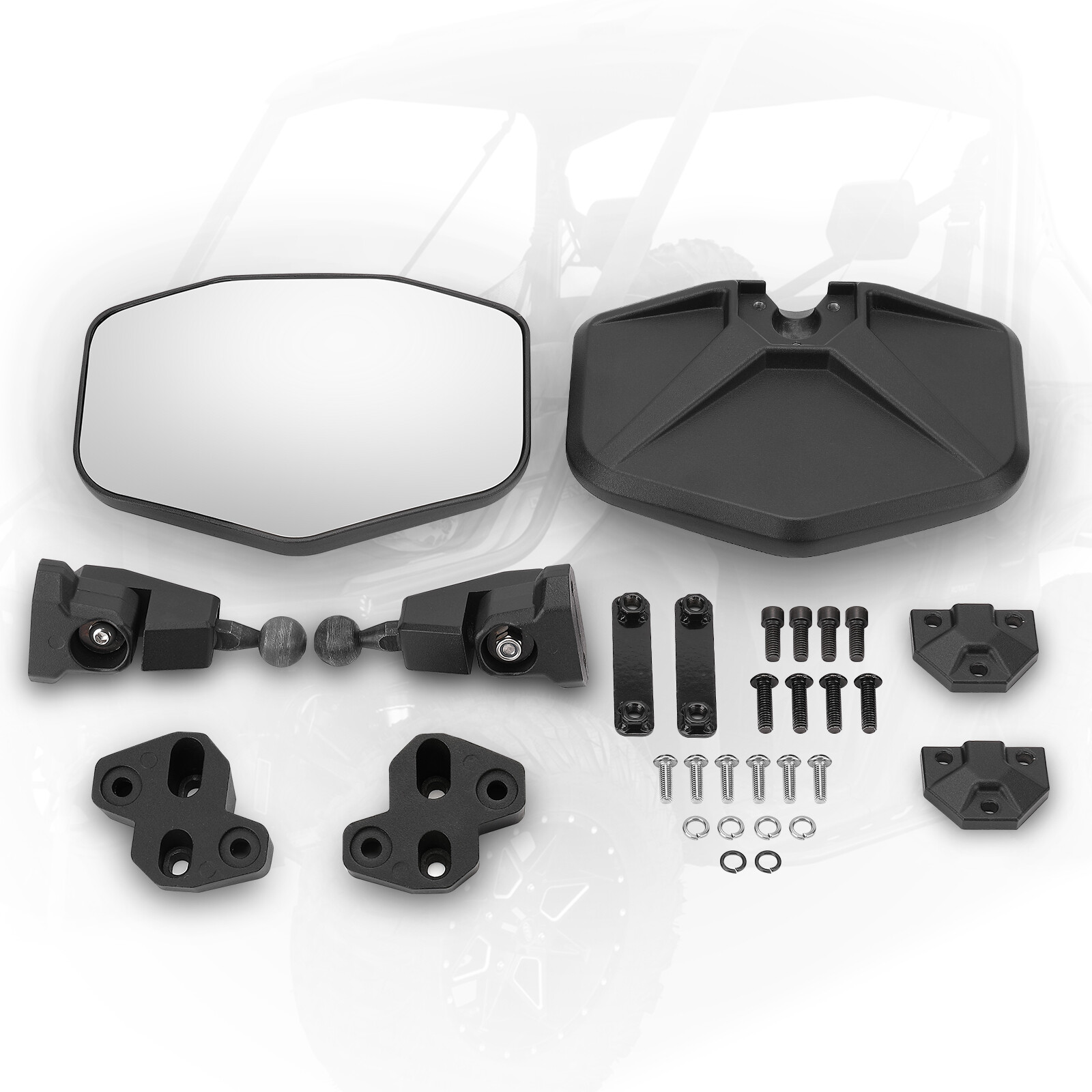 For 2017-22 Can Am Defender HD5 /8/10 2PCS Left and Right Side Mirrors ...