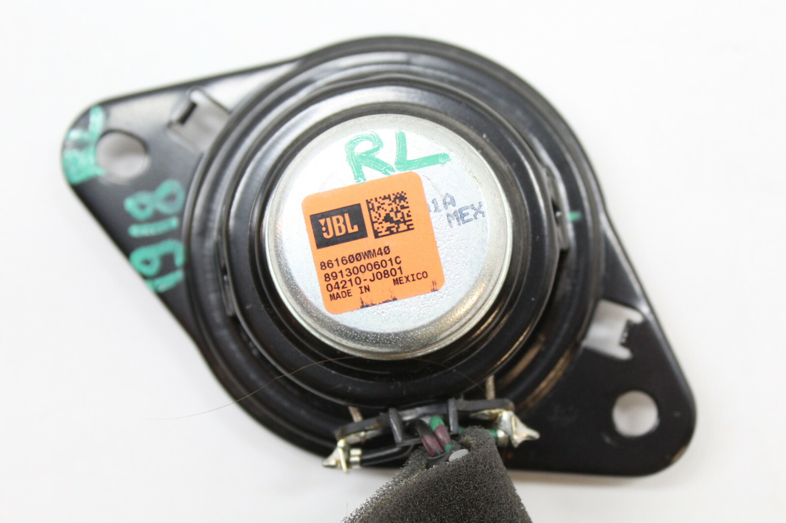 10 TOYOTA PRIUS REAR LEFT RIGHT TWEETER SPEAKER JBL 86160-0WM40 OEM 12 ...