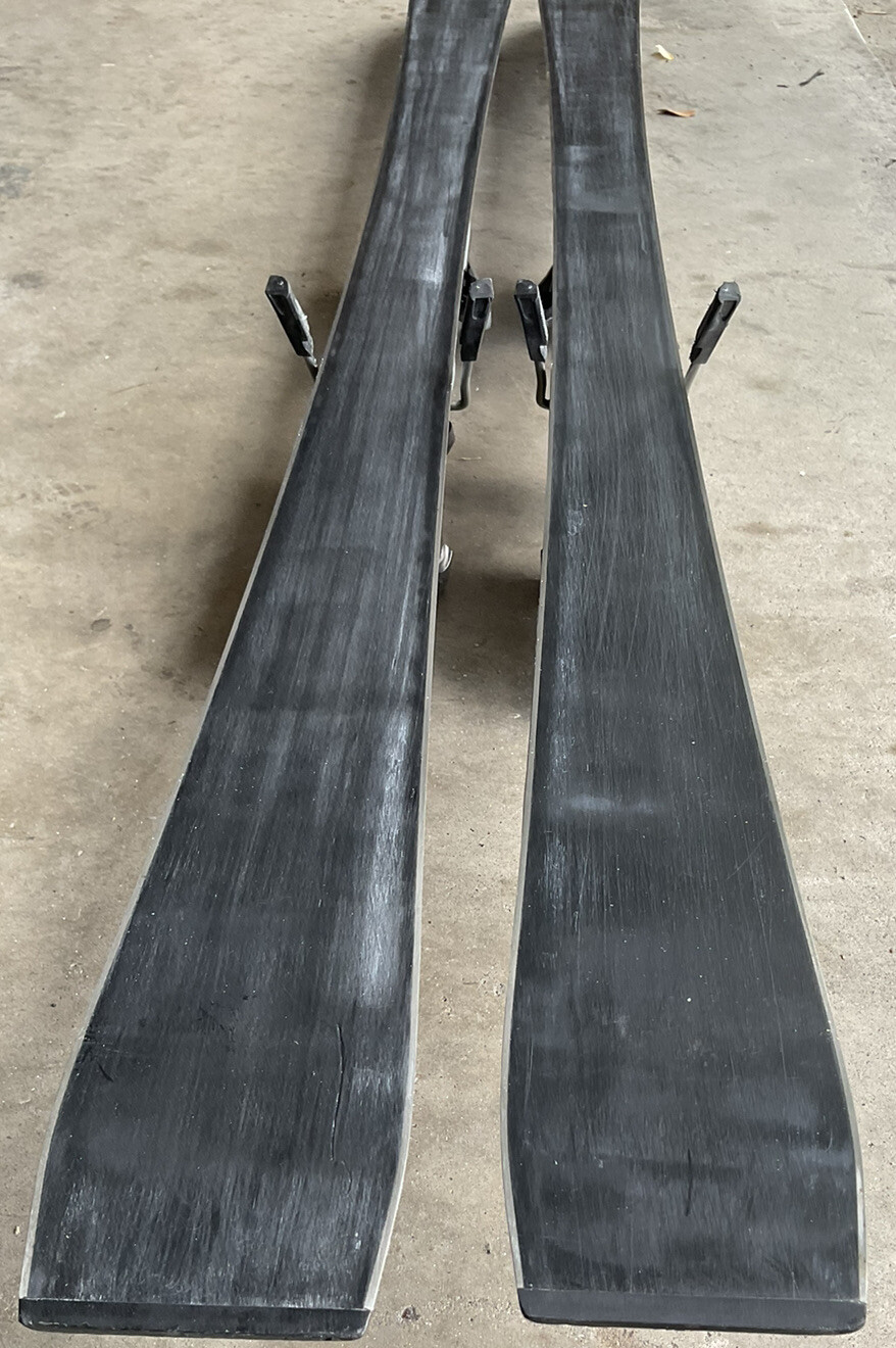 Volant CHUBB Powder Skis STEEL 152cm w/ Salomon bindings POWDER READY ...