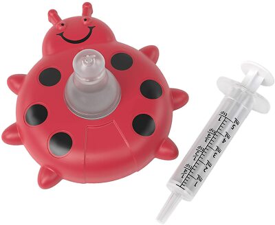 Baby Medicine Dispenser Oral Syringe for Liquid 5mL/1 TSP Ladybug Ezy ...
