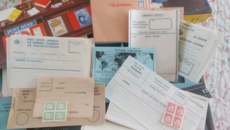 Vintage Kiddies Post Office Game Children's | eBay UK