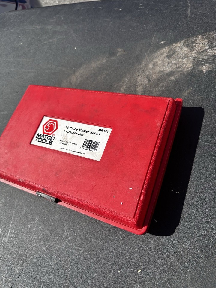 Matco Tools 35 PIECE MASTER EXTRACTOR SET Part No. MEX35A 1E | eBay