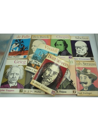 GOTTMER MUZIEK POCKETS Chopin/Bartok/Haydn/Beethoven/Vivaldi - 10 ...