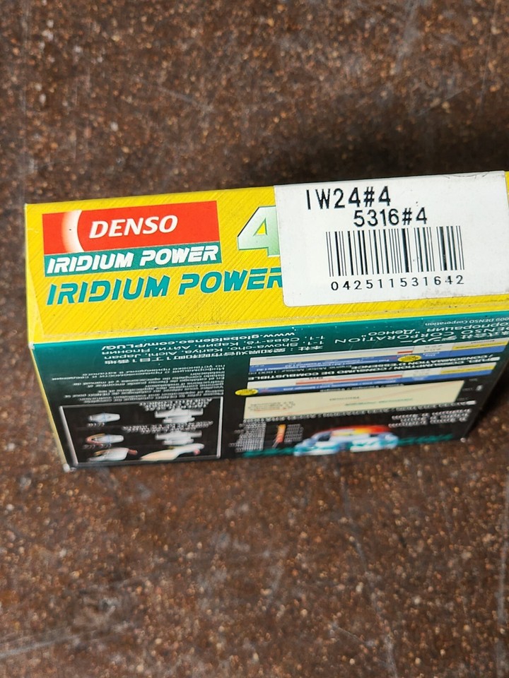 Denso IW24 Iridium Spark Plugs Ferrari 512, 400 GTC 4, GTS 400GT, 412, Mondial | eBay