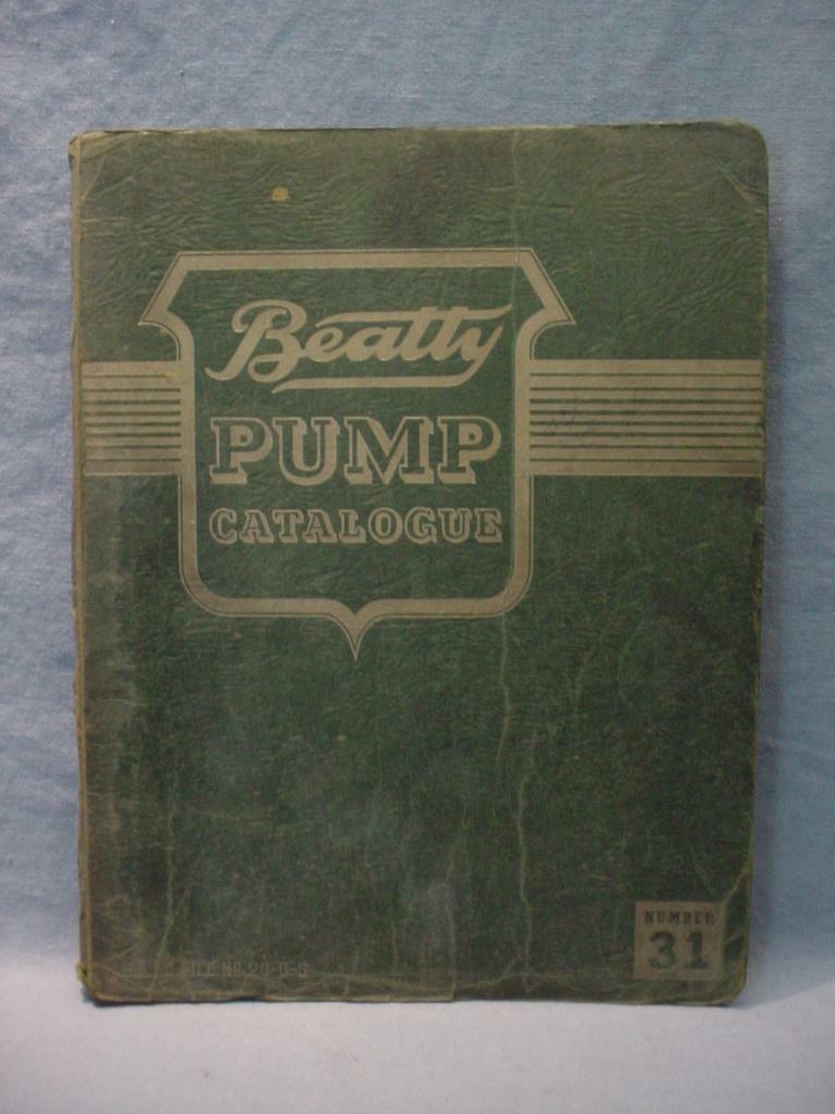 Beatty Bros. Fergus Ontario Pump Catalogue #31 | eBay