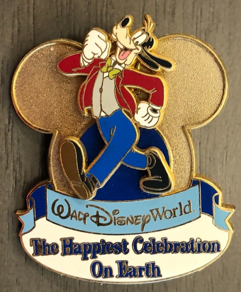 Disney pin 37664 Goofy Walt Disney World Happiest Celebration on Earth ...