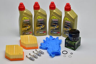 Service kit BMW K1200S with Castrol 5w40 oil | eBay UK