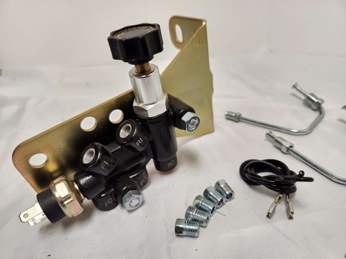 Universal Bottom Mount Adjustable Proportioning Valve Kit with Bracket ...