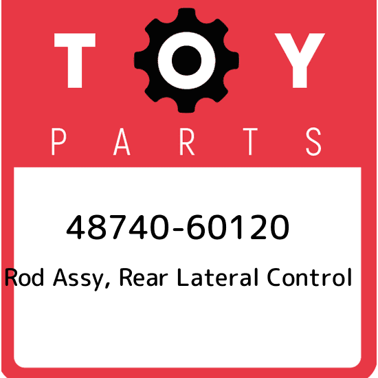 48740-60120 Toyota Rod assy, rear lateral control 4874060120, New ...