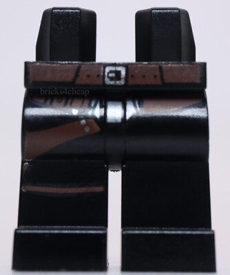 Lego Black Hips and Legs Gunbelt Belt on Hips and Dark Gold Buckle ...