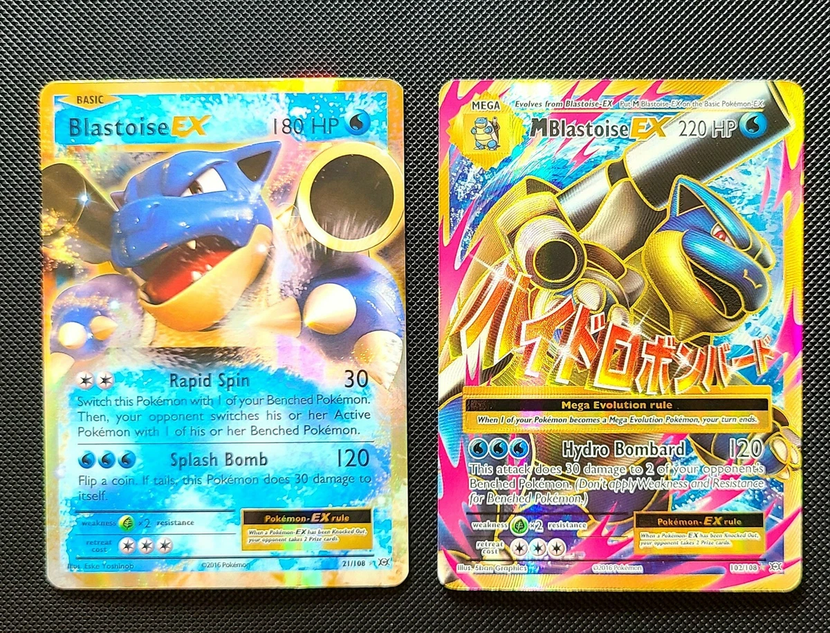 Pokemon Mega Blastoise Card
