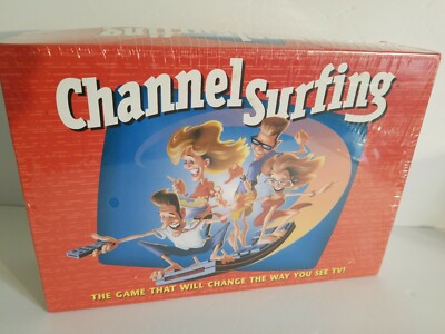 Channel Surfing TV Family Game New Sealed Board game Ages 12+ Milton ...