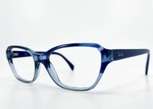 Ray-Ban RB 5341 5572 Eyeglasses Frames Womens Blue Round 55-17-140 2374 ...