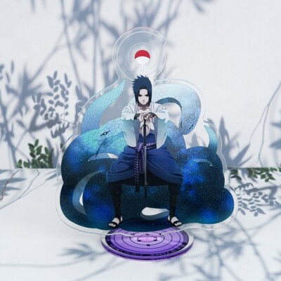 Sasuke Uchiha Orochimaru Snake Statue Action Figure Figurine Naruto 2D ...