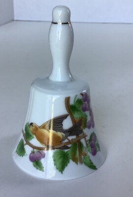 Lefton Bell With Yellow Bird | eBay