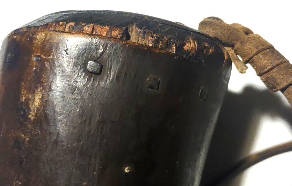 Rare Vintage Early Black Powder Horn for Muzzle Rifle OLD LOOK | eBay