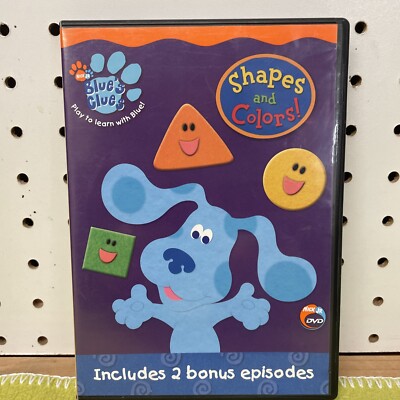 Blue's Clues: Shapes and Colors! (DVD, 2003) 97368753648 | eBay Australia