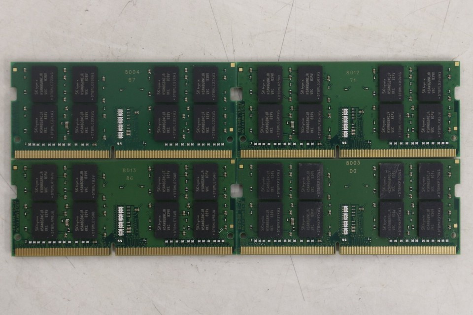 KINGSTON (4X16GB) 64GB So-Dimm NON ECC PC4-2400T DDR4 Laptop Memory ...