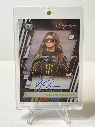 2023 National Treasures NASCAR 75th Ann Signatures Hailie Deegan Auto ...
