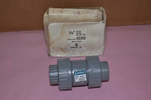 IPEX TRUE UNION BALL CHECK VALVE 3/4" 52252 NEW | eBay