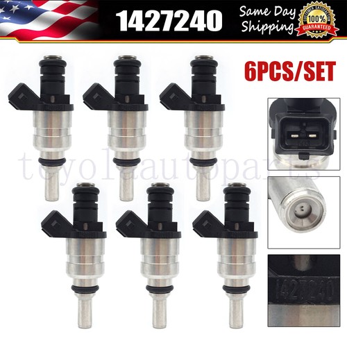 6 Fuel Injectors For 1999-2006 BMW 320i 325ci 325i 325xi 525i X3 Z3 Z4 ...
