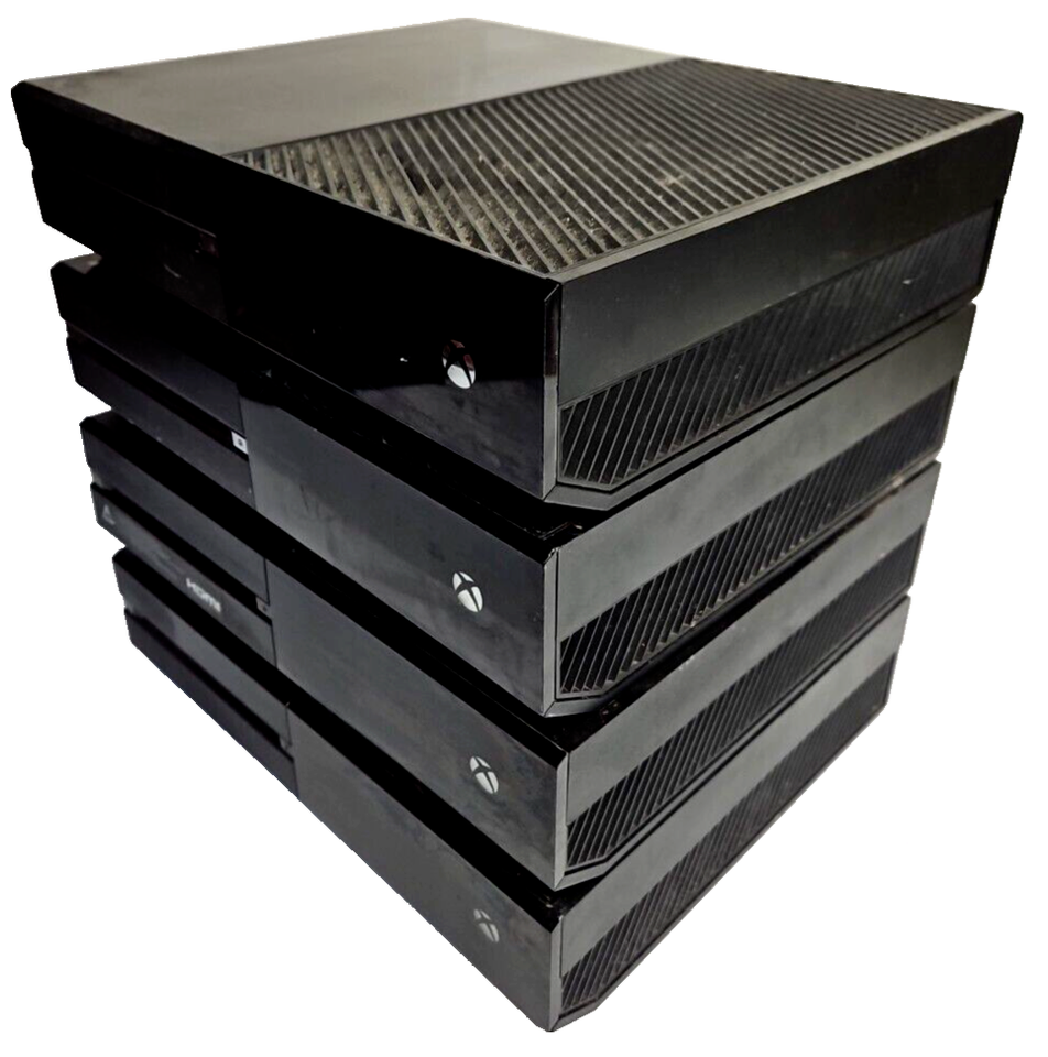 Microsoft Xbox One Game Console Job Lot Of 4 Untested Units For Spares ...