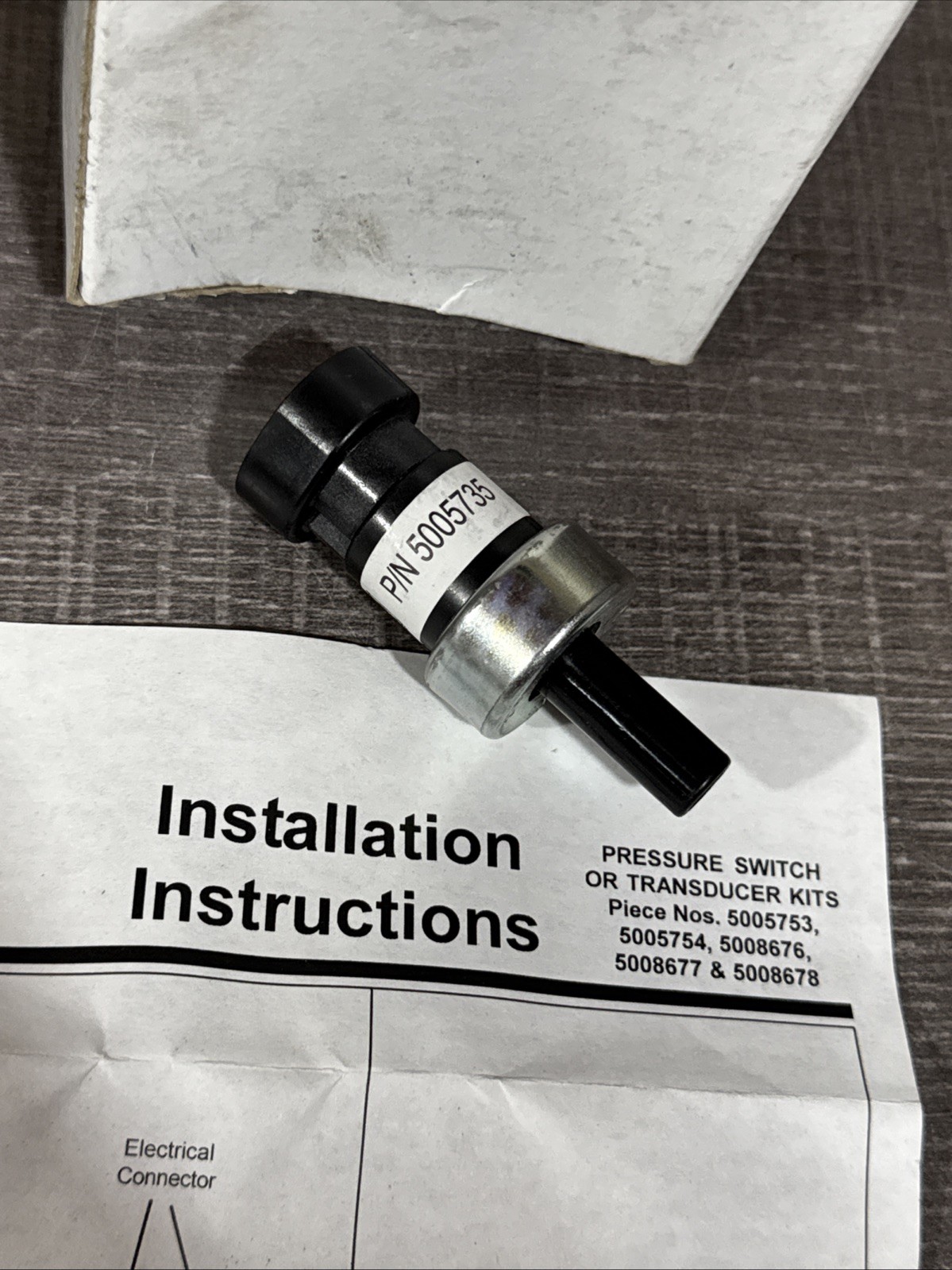 International Bendix Air Brake Pressure Switch 2505670C91 5005735 New ...