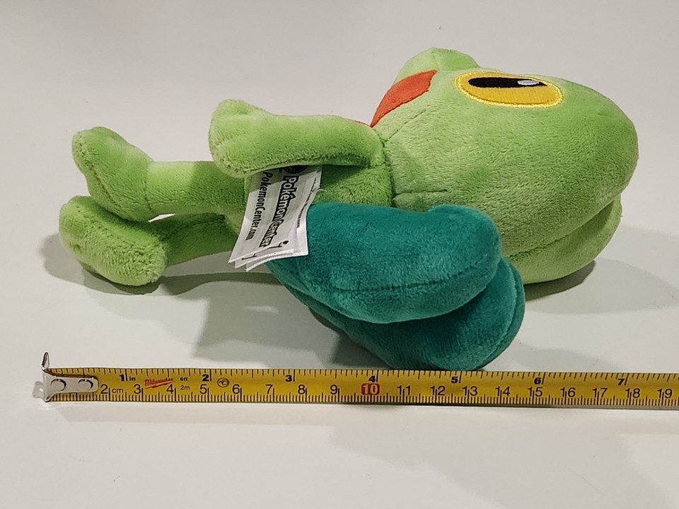 Treecko Pokemon Center Plush Nintendo 2014 Plushie Doll Video Game ...