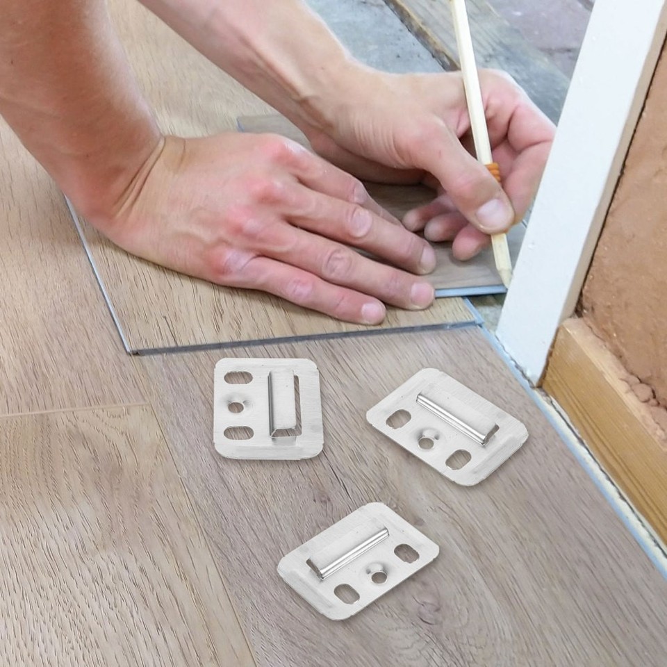100pcs Wall Panel Clamps Integrated Wall Panel Fixing Piece Furniture ...