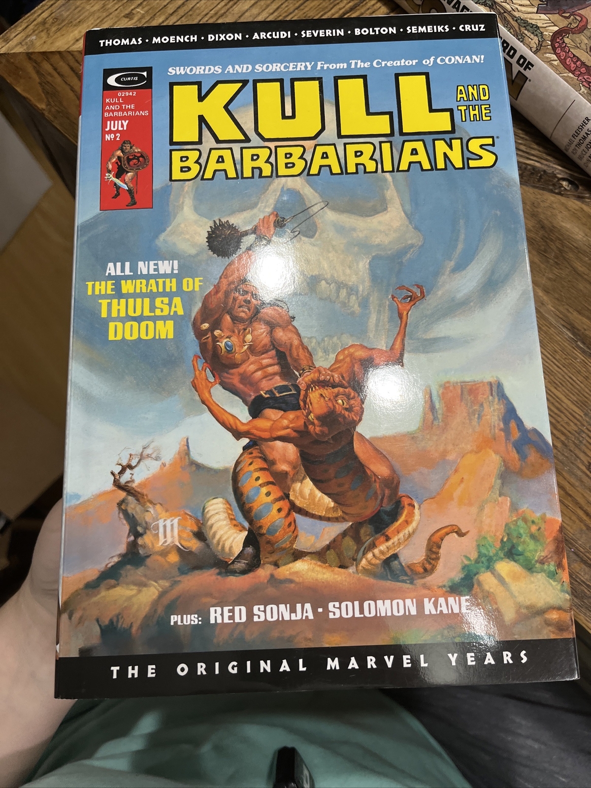 Kull the Savage: the Original Marvel Years Omnibus (Marvel Comics) for ...