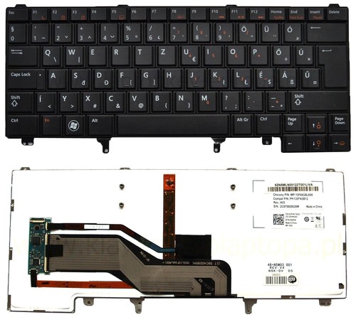 HUNGARIAN Keyboard DELL LATITUDE E5320 E5420 E5430 E5520 E6220 E6320 ...
