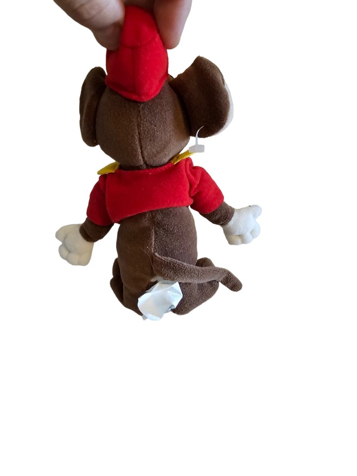 Disney Store Plush Timothy the Mouse Dumbo Bean Bag 6” Stuffed Animal ...