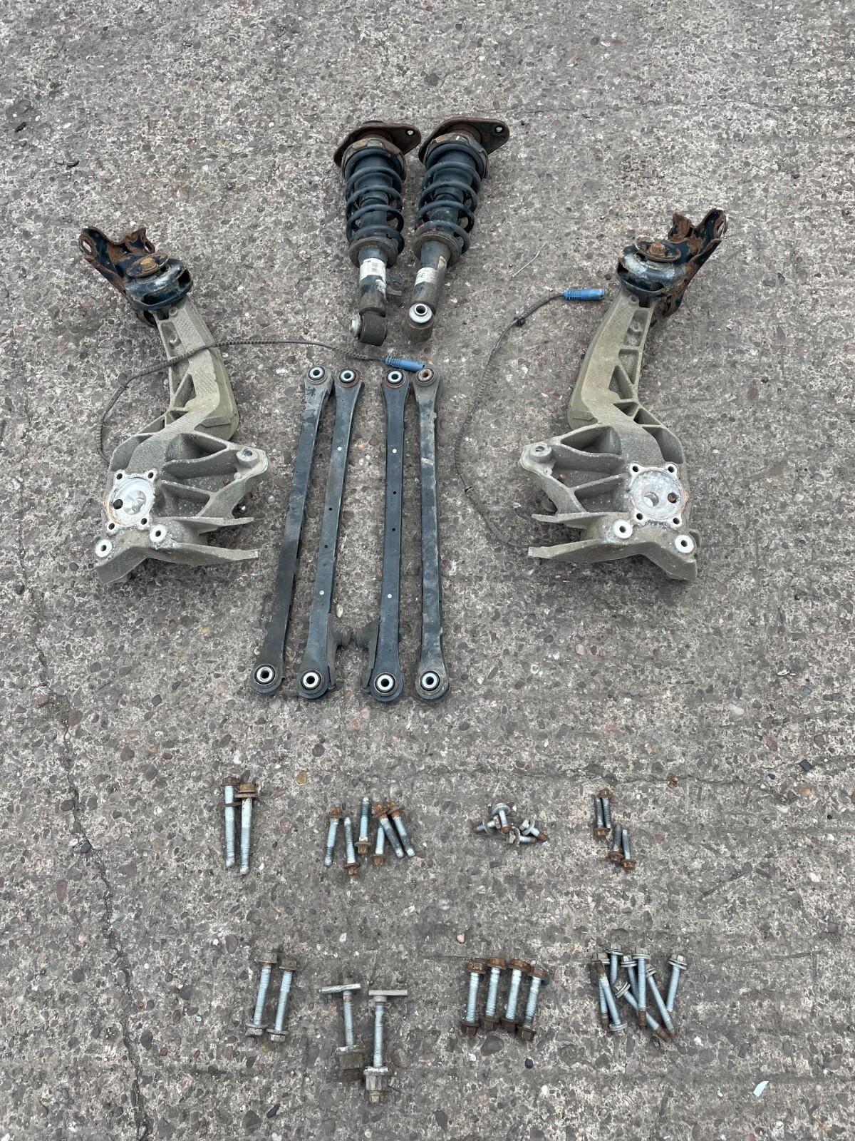 BMW Mini Genuine R56 Rear Trailing Arm Kit Set R53 R52 R50 Upgrade ...