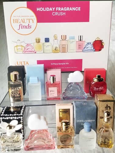 NEW! ULTA 2024 Holiday Fragrance 10pc MINI Perfume Fragrance Crush Set ...