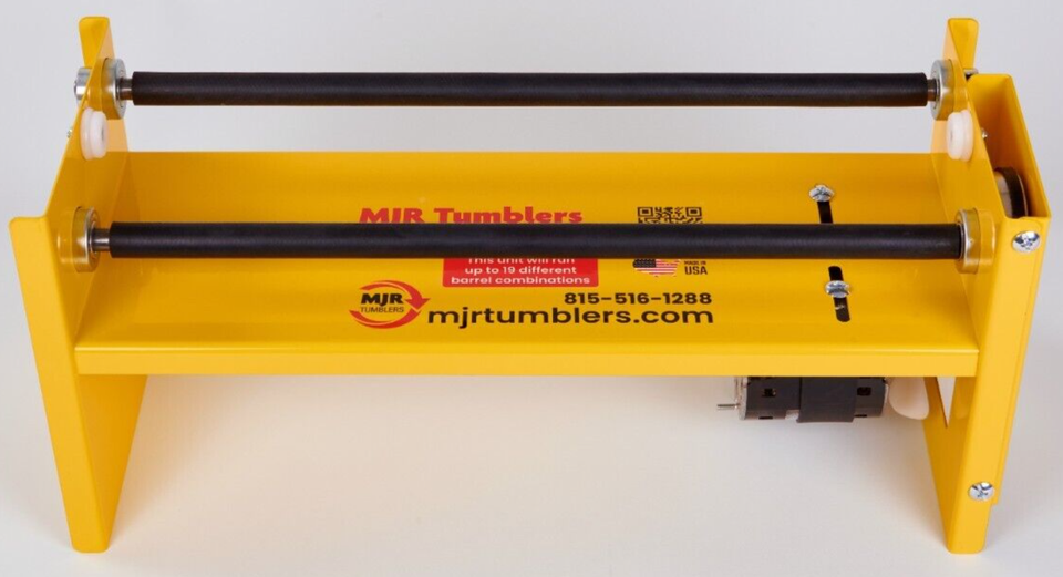 1 Gal 15lb Rotary Drum Brass Tumbler Shell Casing Cleaner Reloading MJR ...