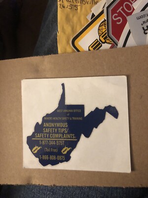 Coal Mining Stickers Nice Older Vendor | eBay