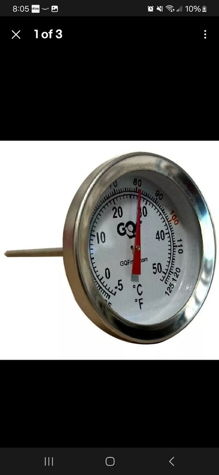 Lot of 12 GQF 3018 - Incubator Thermometer/Hygrometer With Wicks | eBay
