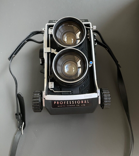 Appareil photo reflexargentique 6X6 Mamiya C220 pro obj: Sekor 65MM 1:3 ...