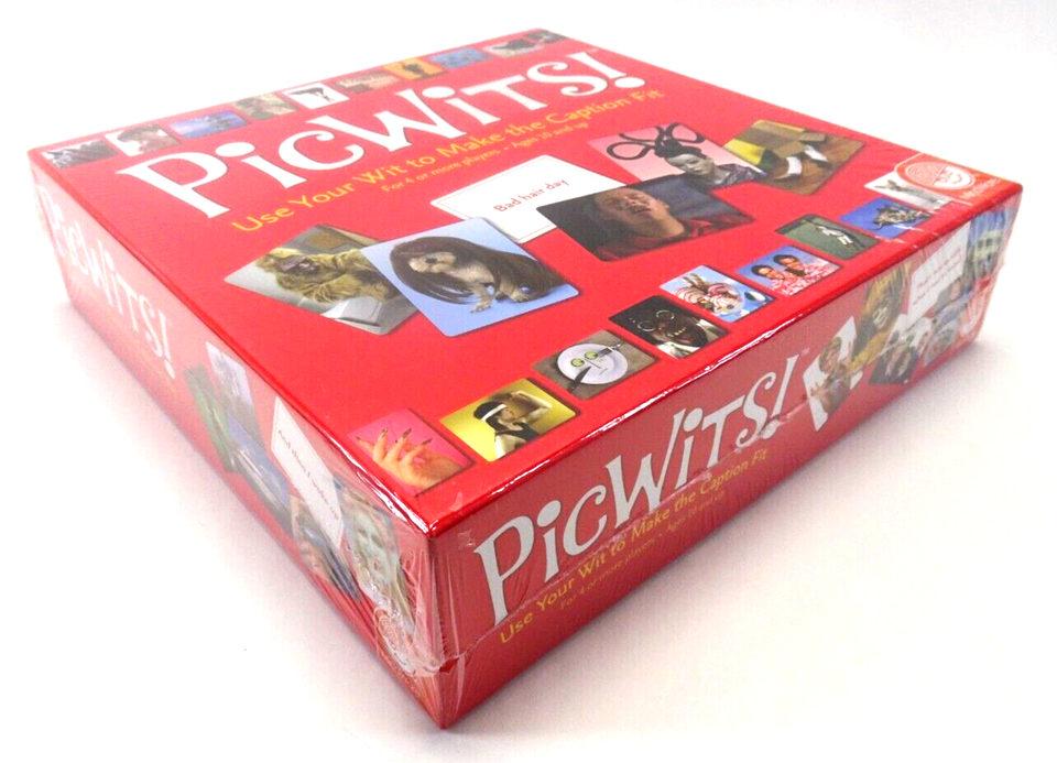 Picwits! Board Game by Mindware Use Your Wits to Make the Caption Fit ...