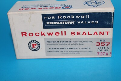 NOS Rockwell Permaturn Valve Sealant No357 24 Sticks Size C | eBay