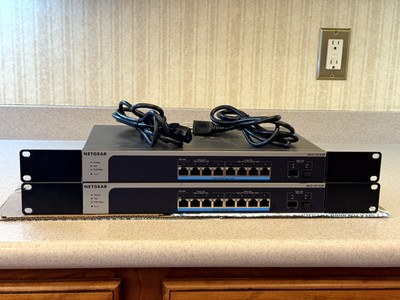 Netgear MS510TXUP 8-Port Multi-Gigabit Ethernet PoE+ Smart Switch $250 ...