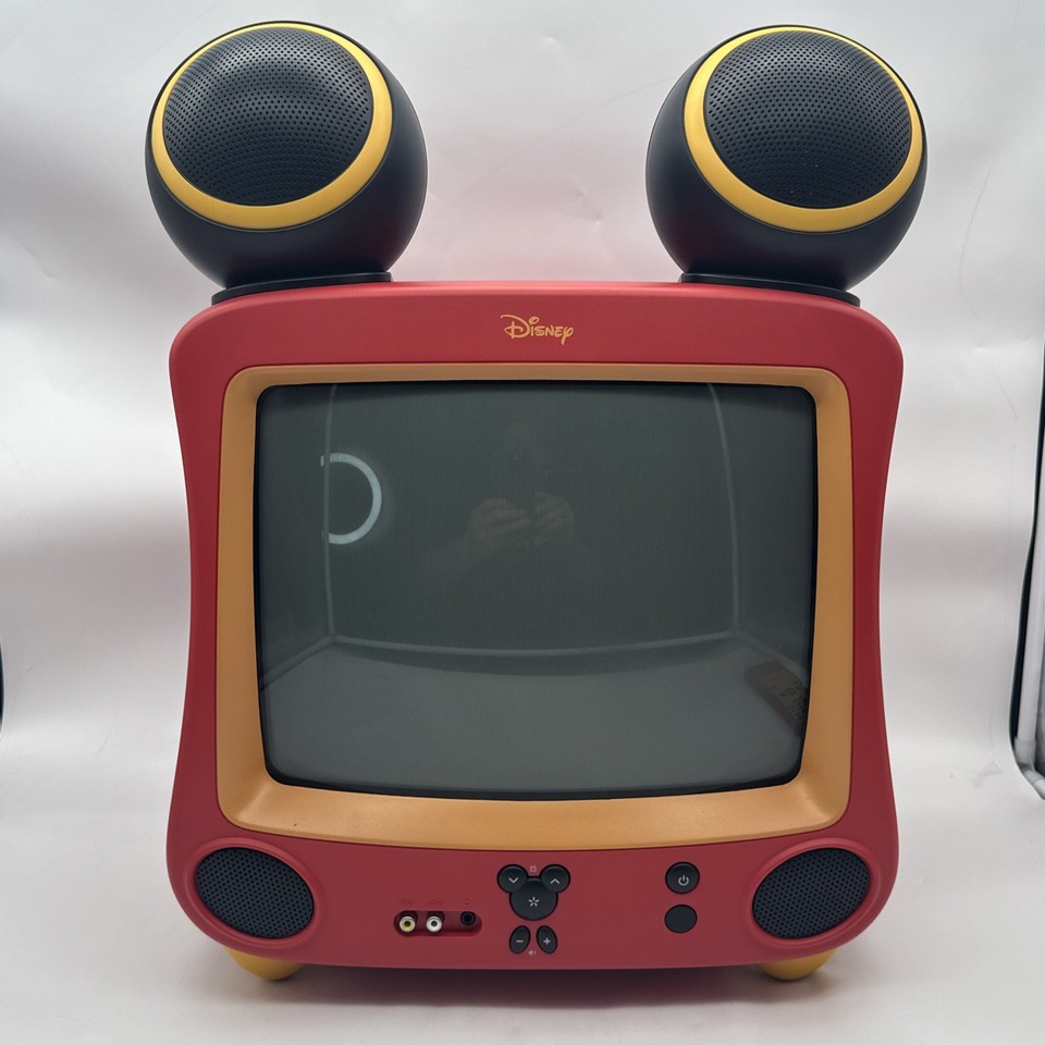 Disney Mickey Mouse Television W/Remote *Tested* DT1300-C *Read* | eBay